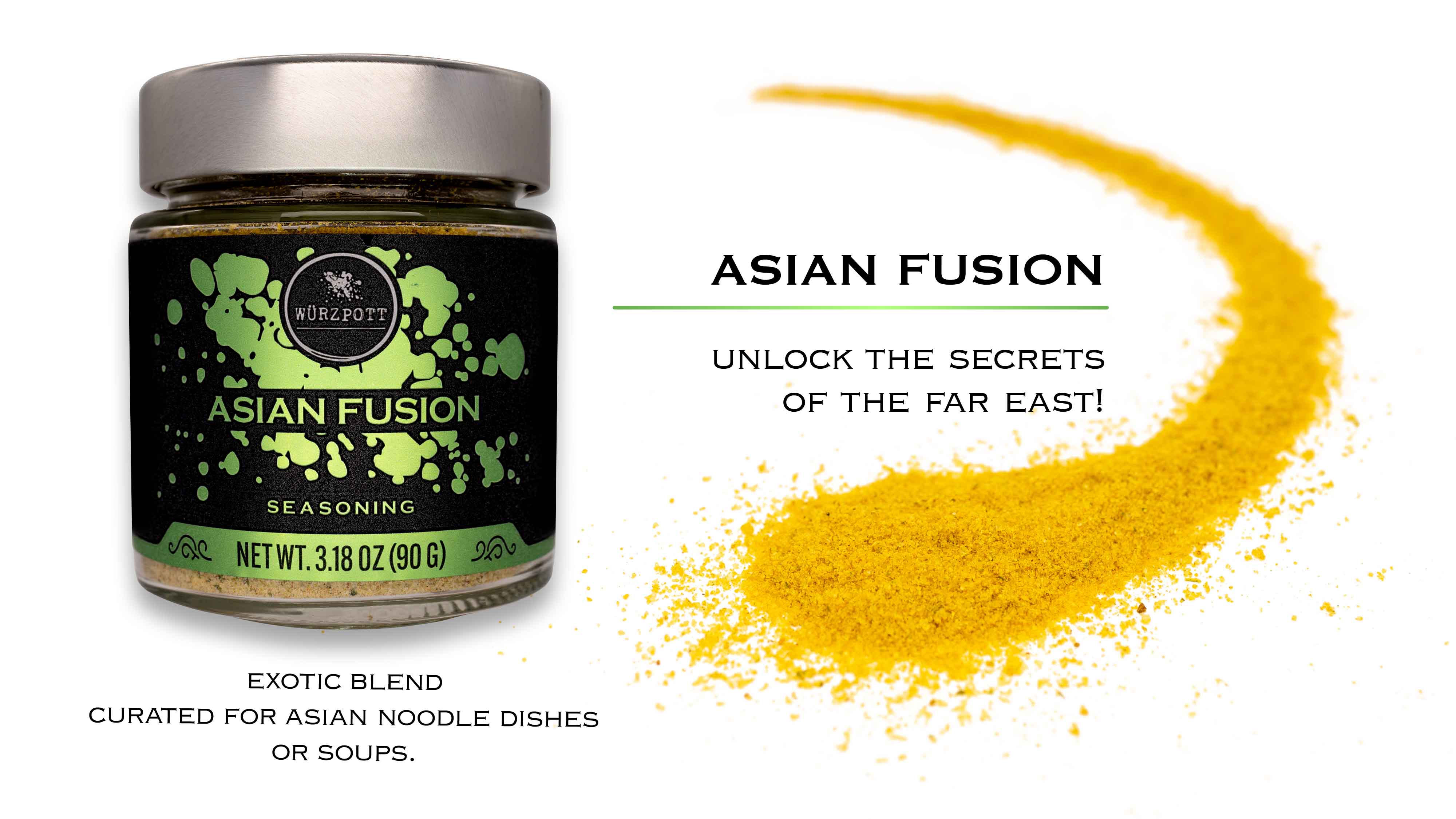ASIAN FUSION #405: Unleash Exotic Flavors in Your Kitchen | Wurzpott ...